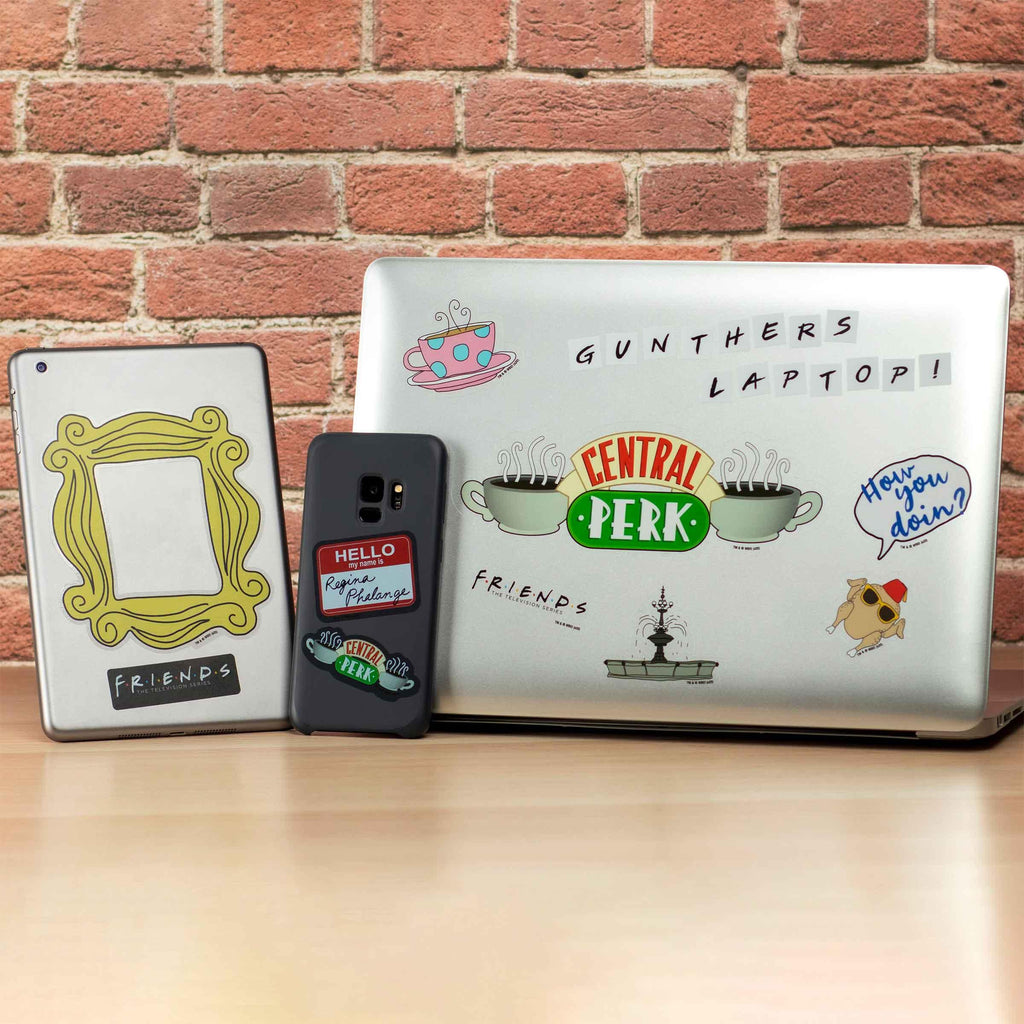 Friends Gadget Decals Waterproof Laptop Sticker | Bucket Popcorn ...