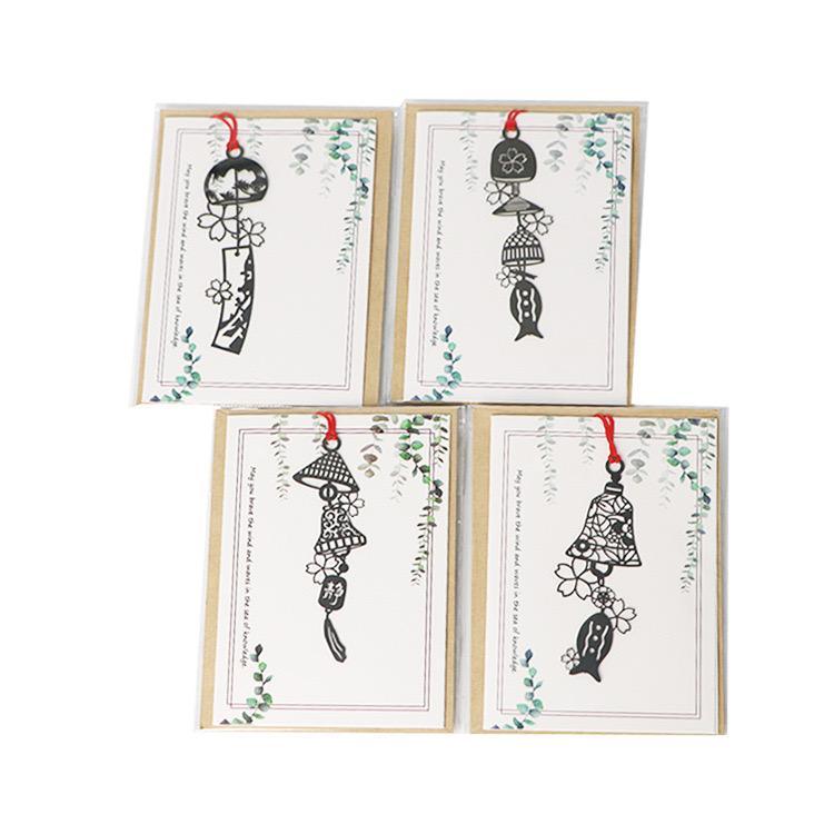 Cherry Blossom Wind Chime Laser Cut Out Metal Bookmark | Bucket Popcorn ...